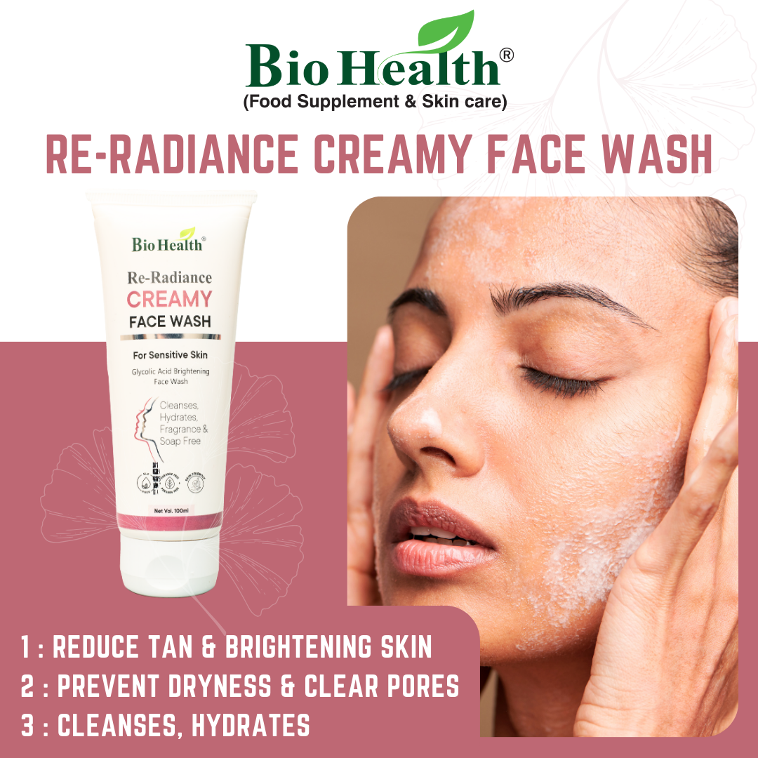 Brightening & Anti-Aging /Re-Radiance Creamy Face Wash