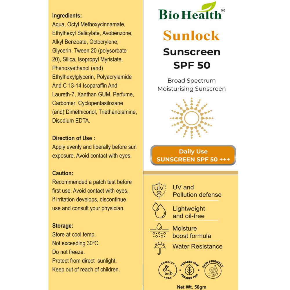 Sunscreen & Protection/Sunlock Sunscreen (SPF 50+++)
